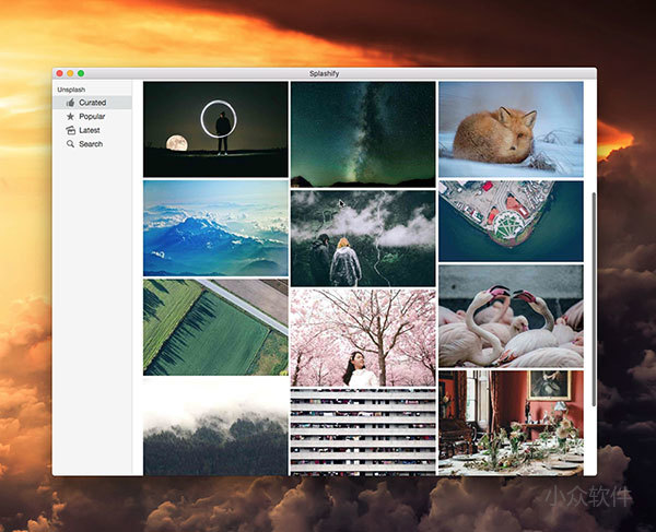 Splashify - 漂亮的 unsplash 桌面壁纸应用[macOS/Win] - 小众软件