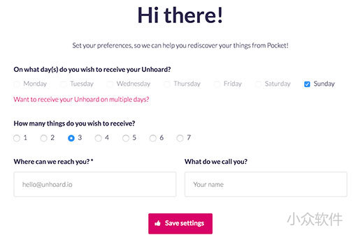 Unhoard - 重新发现你的 Pocket - 小众软件