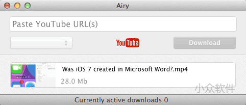 赠送 5 枚 Airy 正版授权[OS X] - 小众软件