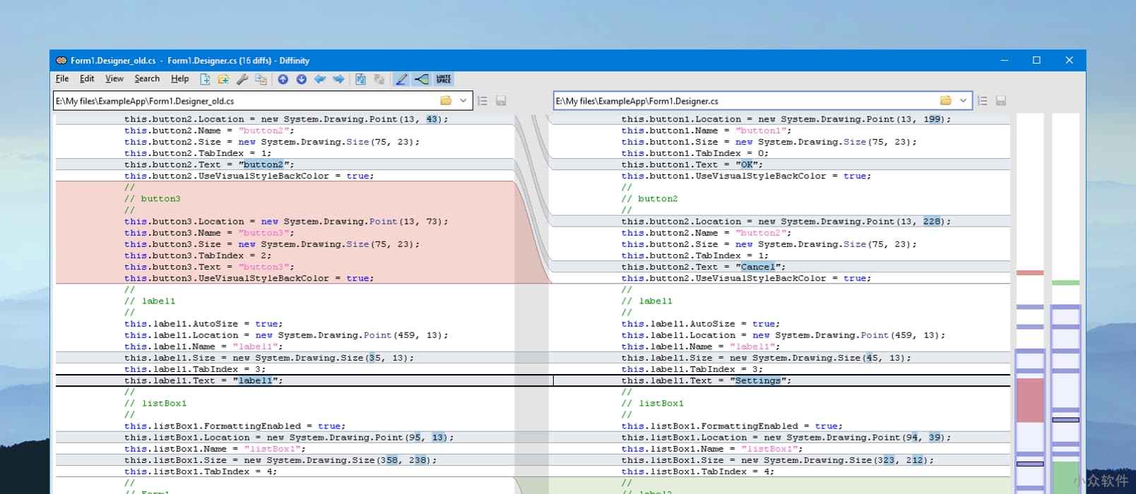 Diffinity - 轻量级文件对比比较工具[Windows] - 小众软件