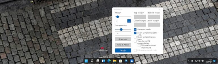 RoundedTB - 分段显示 Windows 11 任务栏，让它像 Mac - 小众软件