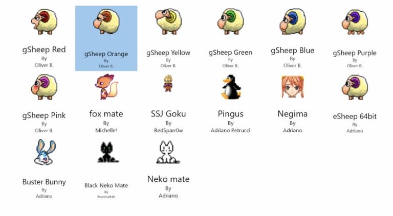 eSheep 64bit - 来自 Windows 95 桌面宠物 STRAY SHEEP 流浪绵羊复刻版 - 小众软件