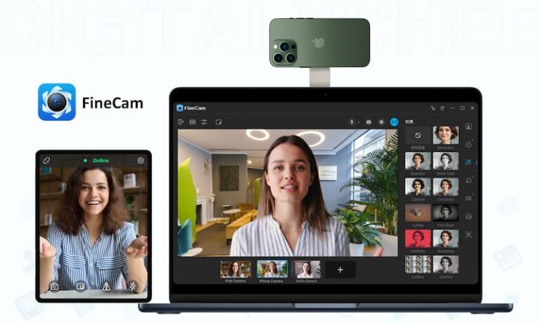 FineCam - 让手机变身电脑高清网络摄像头[Win/macOS] - 小众软件
