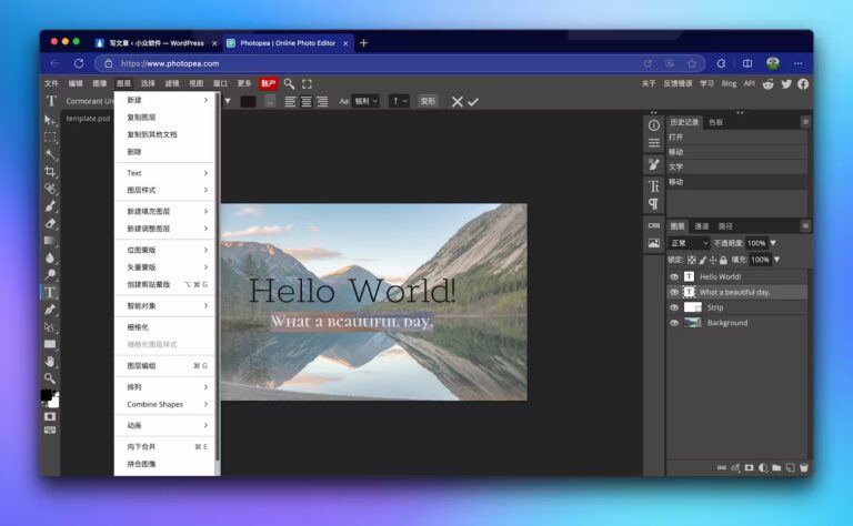 Photopea 开发者新作 Vectorpea：免费在线矢量图编辑器 - 小众软件