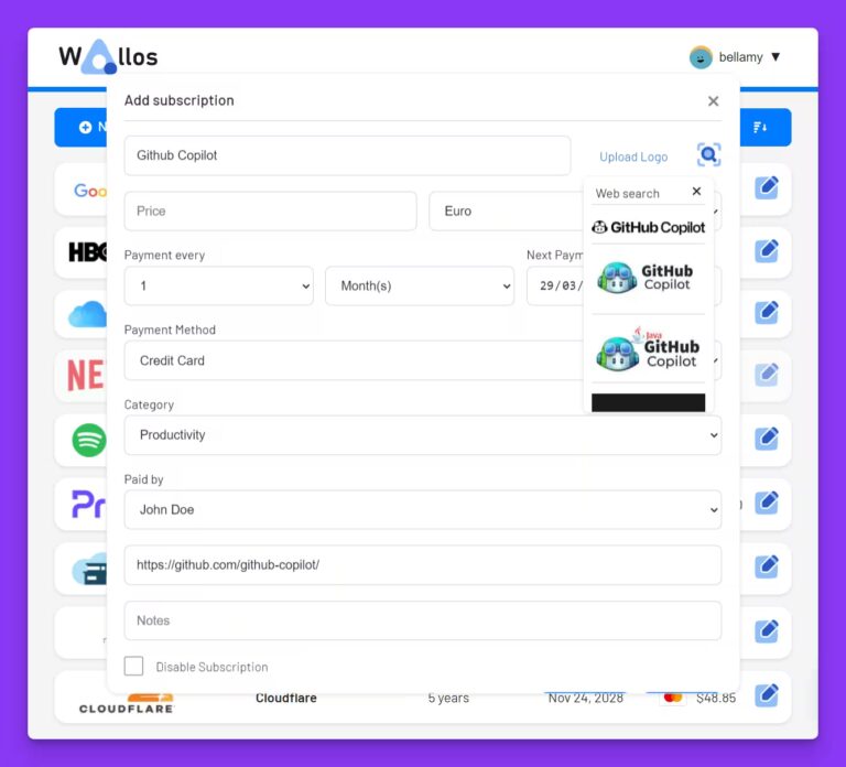 Wallos – 订阅制软件管理 + 提醒工具[开源自部署] - 小众软件