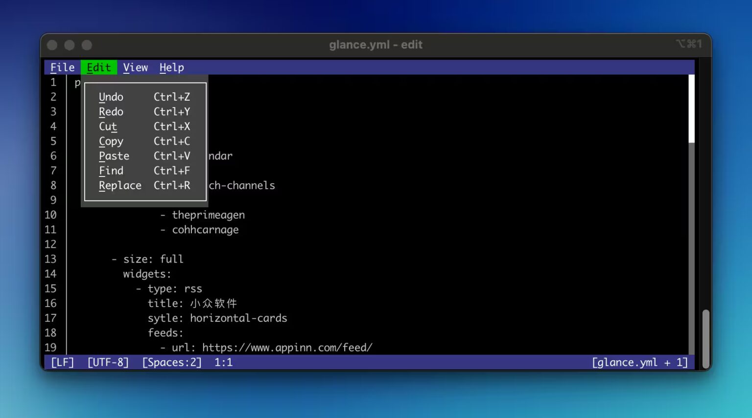 Vim 替代者？微软发布开源命令行编辑器 Edit，大小不到 250kB - 小众软件