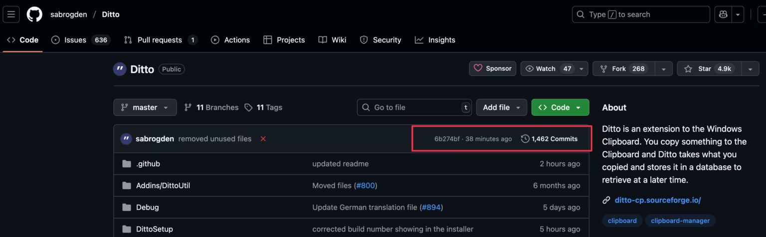 【更新】Ditto 未删库跑路：开发者 GitHub 账号出现问题导致删库，正在恢复中 - 小众软件