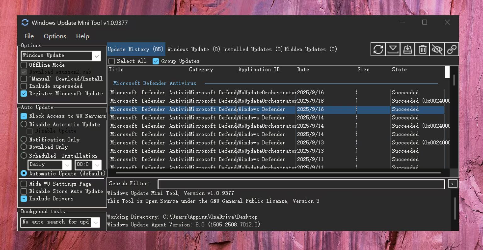 Windows 11 更新又出问题？用 Windows Update Mini Tool 更精细的控制更新 - 小众软件