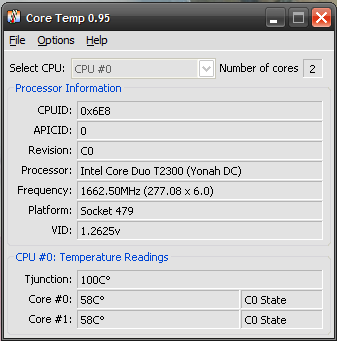 Core Temp - CPU 温度测量工具 - 小众软件