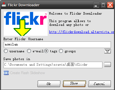 Flickr Downloader - Flickr 照片下载 - 小众软件