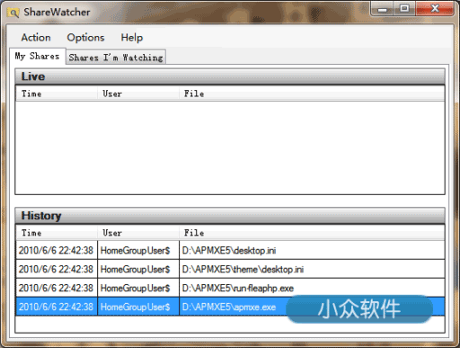 ShareWatcher - 谁在浏览我的数据 - 小众软件