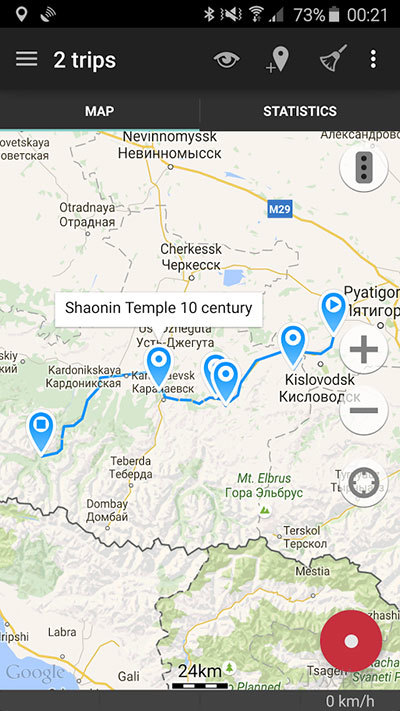 Geo Tracker - GPS 轨迹记录[Android] - 小众软件