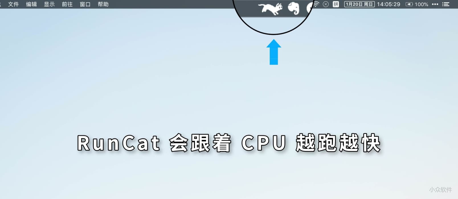 RunCat - 在 macOS 顶部菜单栏随 CPU 越跑越快的猫 - 小众软件
