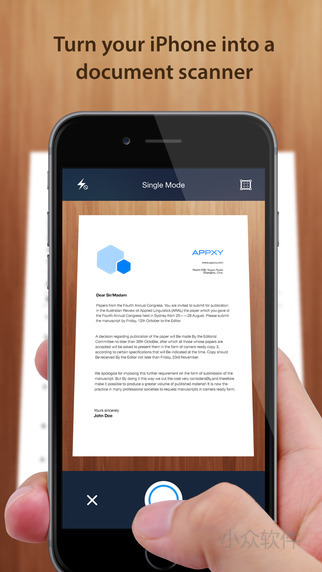 Tiny Scanner - 扫描文件、照片至 PDF[iOS/Android] - 小众软件