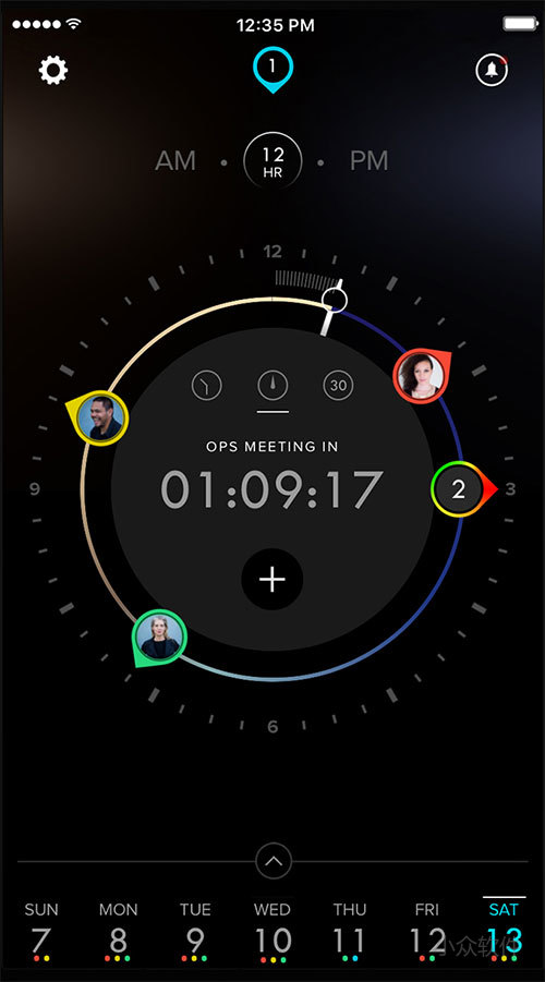 Dials Calendar - 如果日历还有创新，Dials 算一个[iPhone/Android] - 小众软件