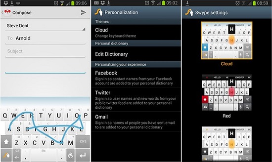 Swype - 滑写输入法[Android] - 小众软件